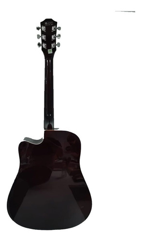 Guitarra Acústica Parquer Custom Corte Sunburst - Music Shaker
