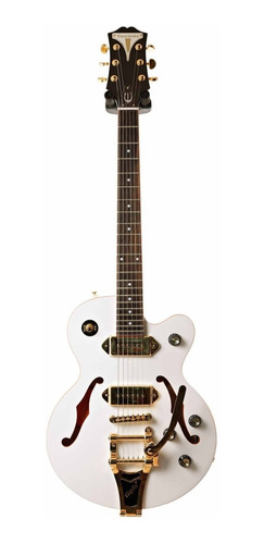 Guitarra Eléctrica Epiphone Wildkat Royale Pearl White - Music Shaker