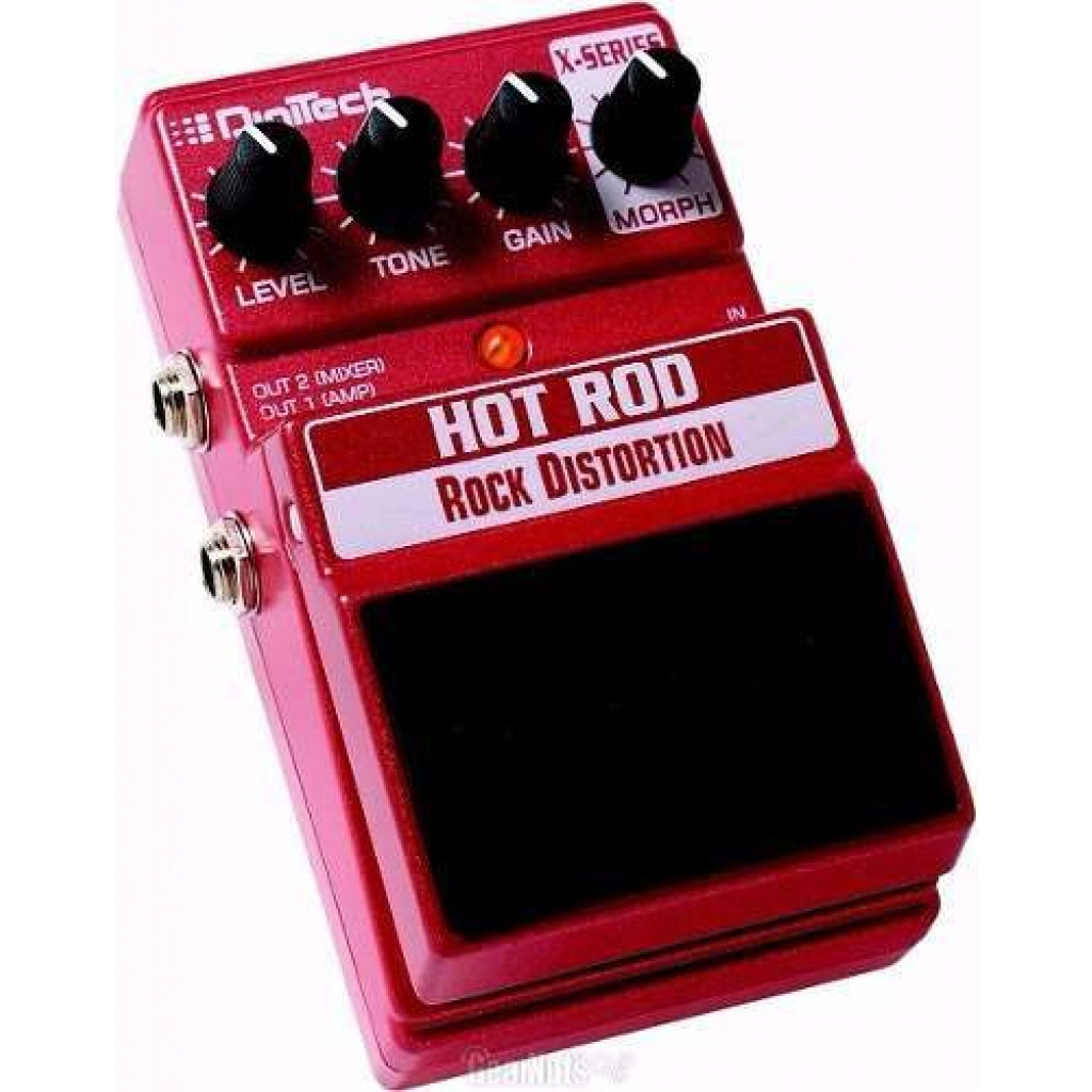 Pedal P/ Guitarra Digitech Hot Rod X Series Rock Distorsión - Music Shaker
