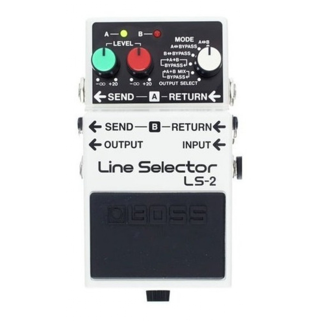 Pedal Boss Line Selector Divisor Señales Ls2 - Music Shaker
