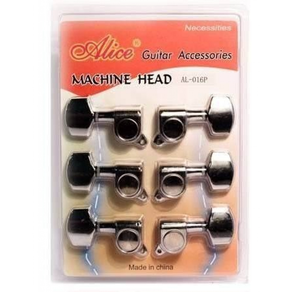 Juego de Clavijas Guitarra Eléctrica / Acustica Marca Alice - Music Shaker