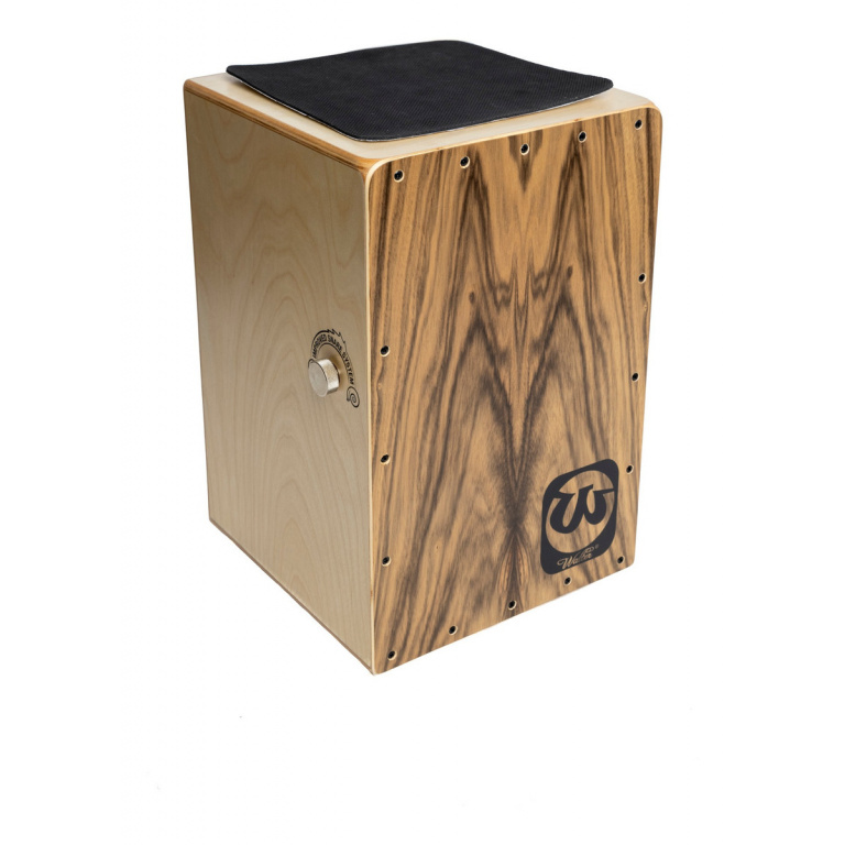 Cajón Peruano Flamenco Walter Madera Cebra Switch Bordona - Music Shaker