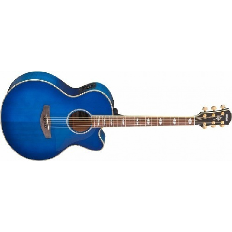 Guitarra Electroacústica Yamaha Cpx-1000 Um Azul - Music Shaker