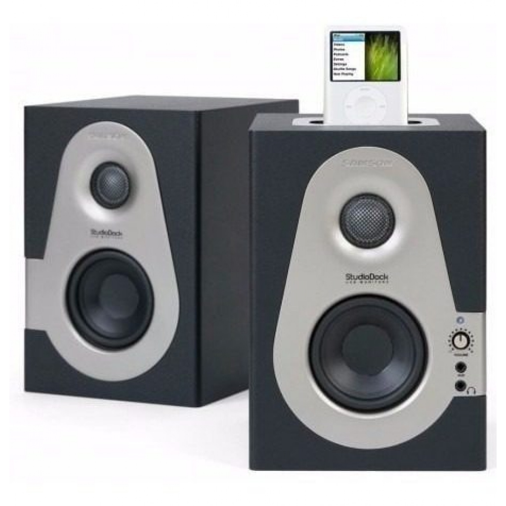 Monitores de Estudio Samson Studio Dock Sd3i Activos (par) - Music Shaker