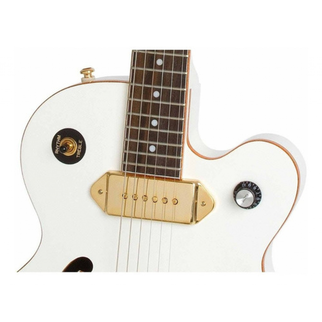Guitarra Eléctrica Epiphone Wildkat Royale Pearl White - Music Shaker