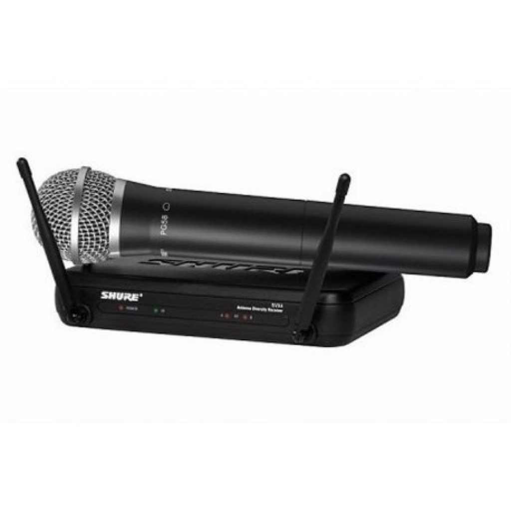Sistema Micrófono Inalámbrico Shure Svx24/pg28 de Mano - Music Shaker
