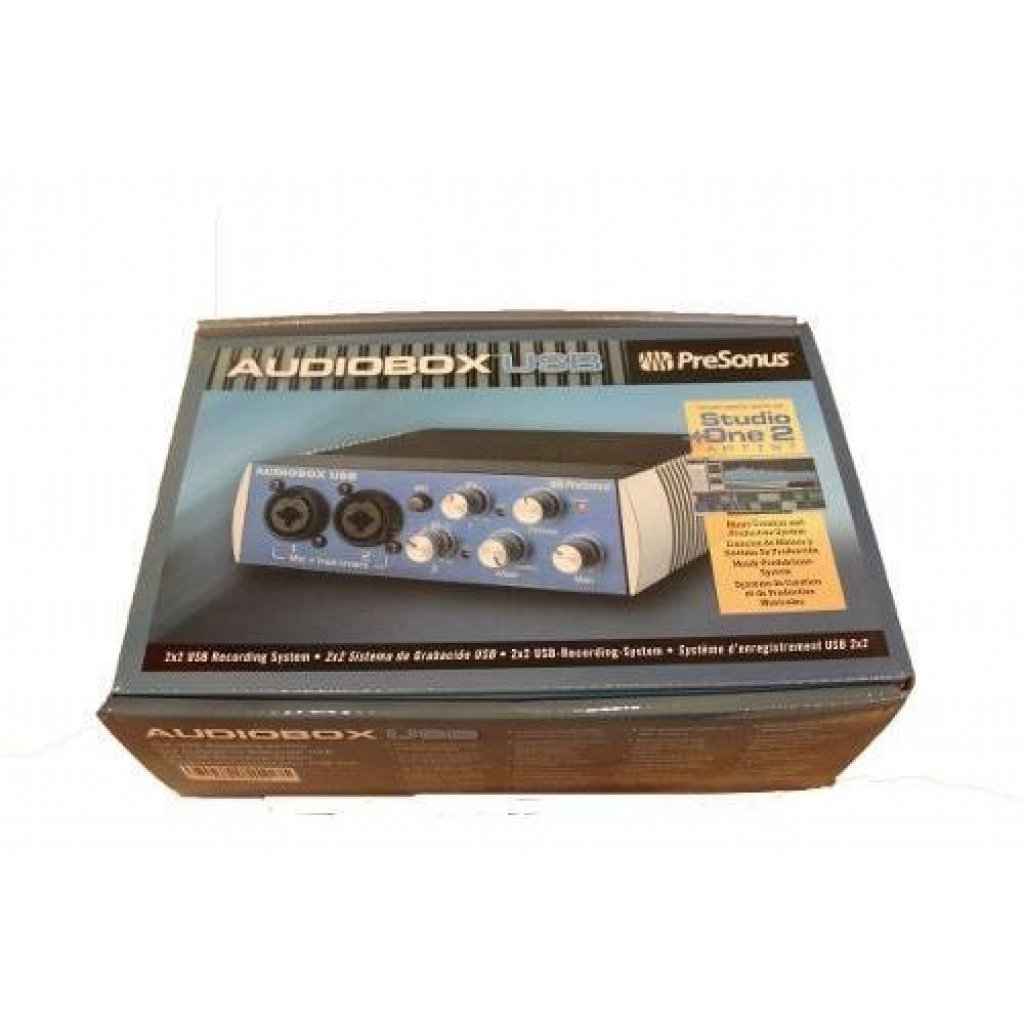 Placa de Audio Audiobox Presonus USB - Music Shaker