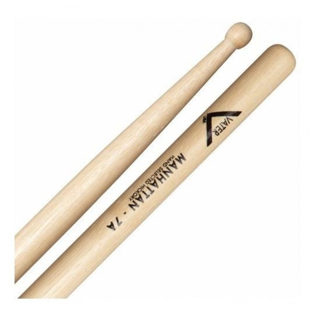 Palillos Para Bateria Vater Vh7aw American Hickory 7a - Music Shaker