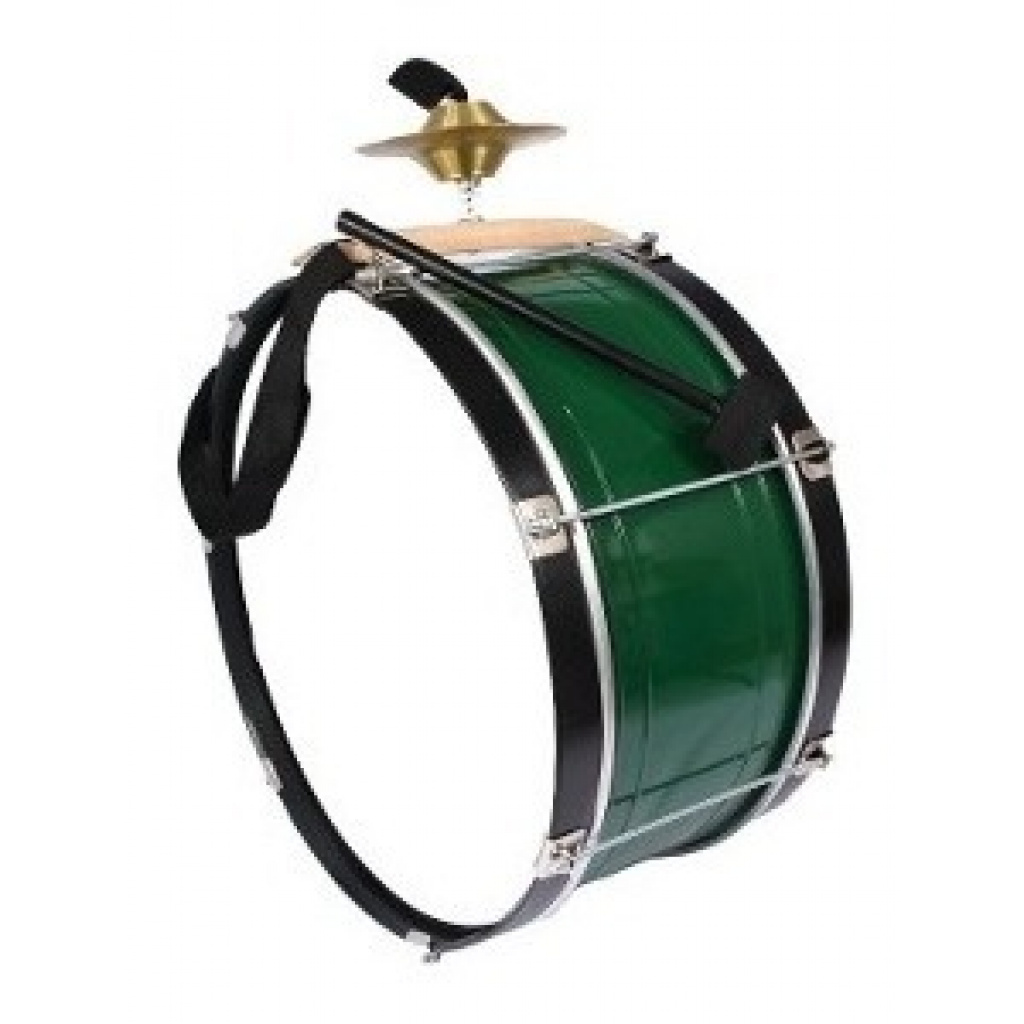 Kit Bombo Para Murga + Platillo y Mazo Pyp 20 Pulgadas - Music Shaker