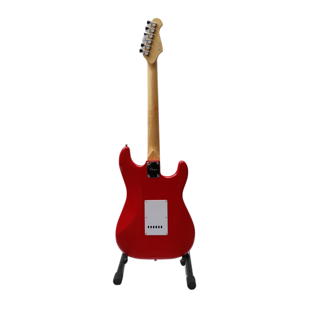 Combo Guitarra Electrica Parquer Rojo Stratocaster Para Zurdos - Music ...